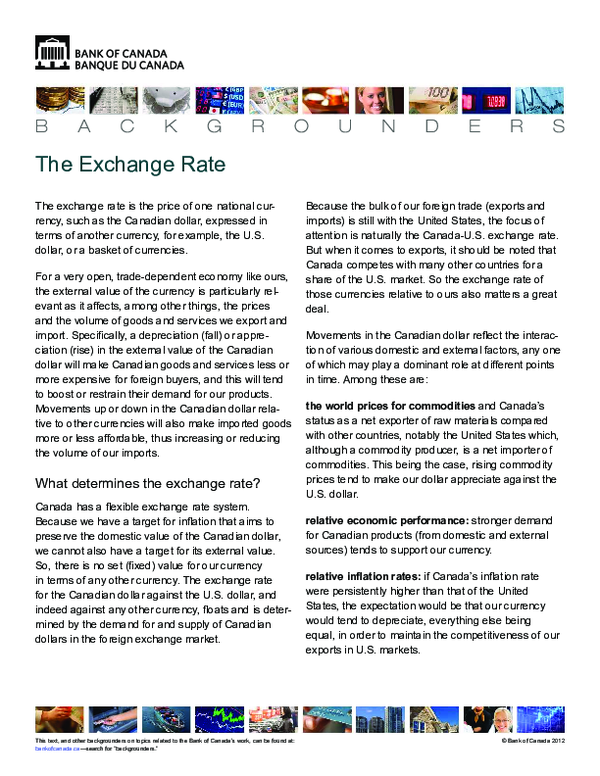 (PDF) Exchange Rate