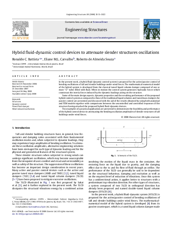 (PDF) Hybrid fluid-dynamic control devices to attenuate slender ...