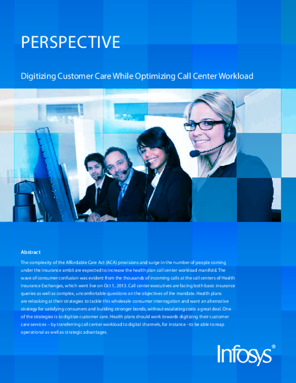 (PDF) Digitizing Customer Care While Optimizing Call Center Workload ...