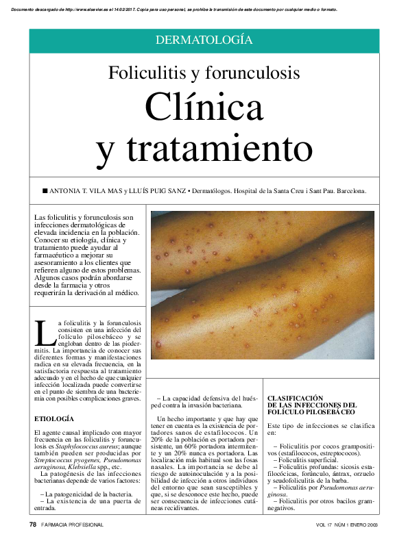 (PDF) Foliculitis