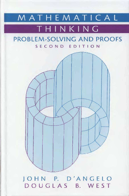 (PDF) Mathematical thinking problem solving and proofs