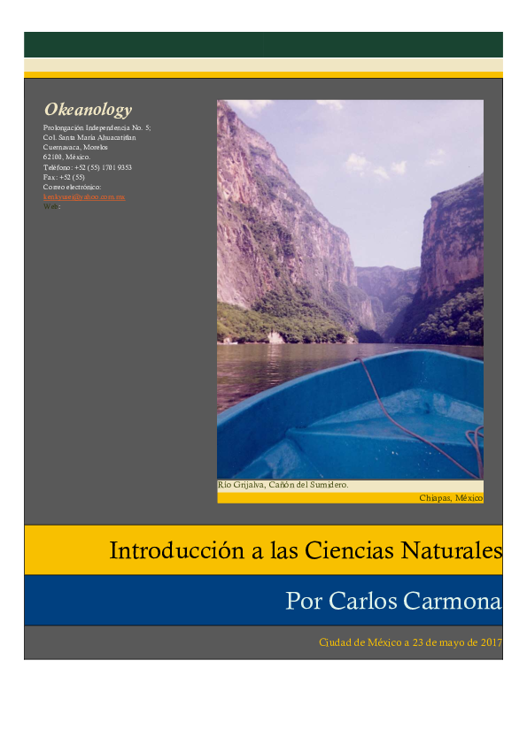 (PDF) Introducción a las Ciencias Naturales