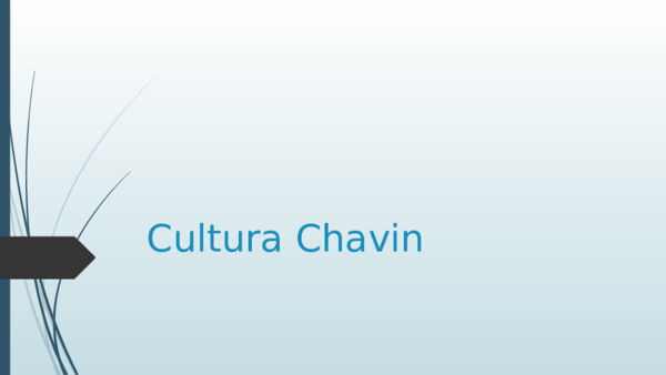 (PPT) Cultura Chavin