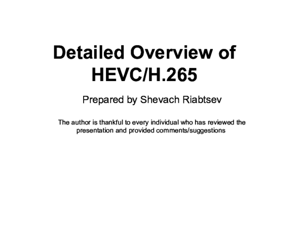 (PPT) HEVC_Overview.ppt