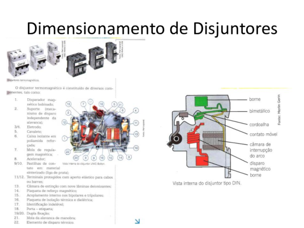 (PDF) Dimensionamento de Disjuntores