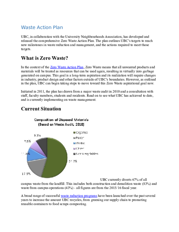 (DOC) Waste Action Plan
