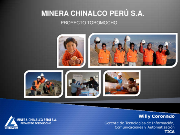 (PDF) MINERA CHINALCO PERÚ S.A. PROYECTO TOROMOCHO TICA