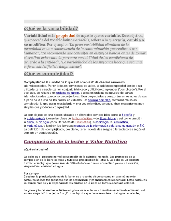 (DOC) Qué es la variabilidad