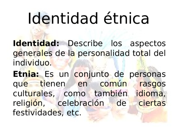 (PPT) Identidad etnica