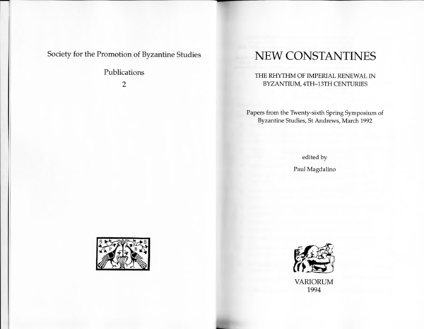 (PDF) Constantine or Justinian? (1994)