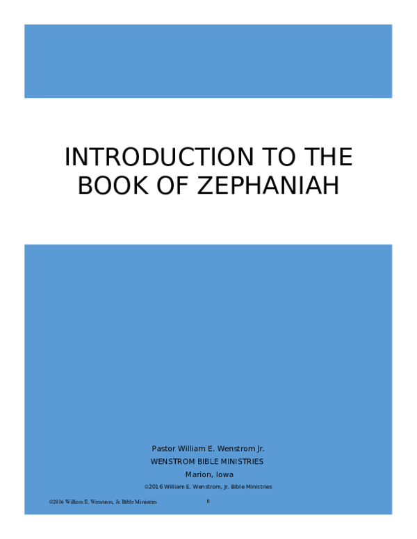 (DOC) Introduction to Zephaniah.doc