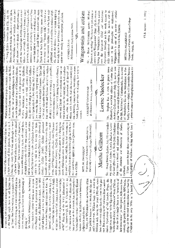 (PDF) Wittgenstein and Autism