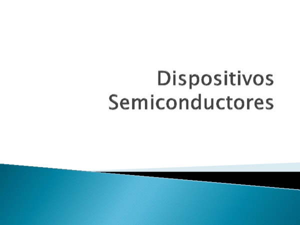(PDF) Dispositivos Semiconductores clase a | alberto adriazola - Academia.edu