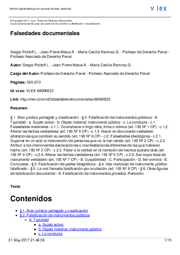 (PDF) Falsedades documentales