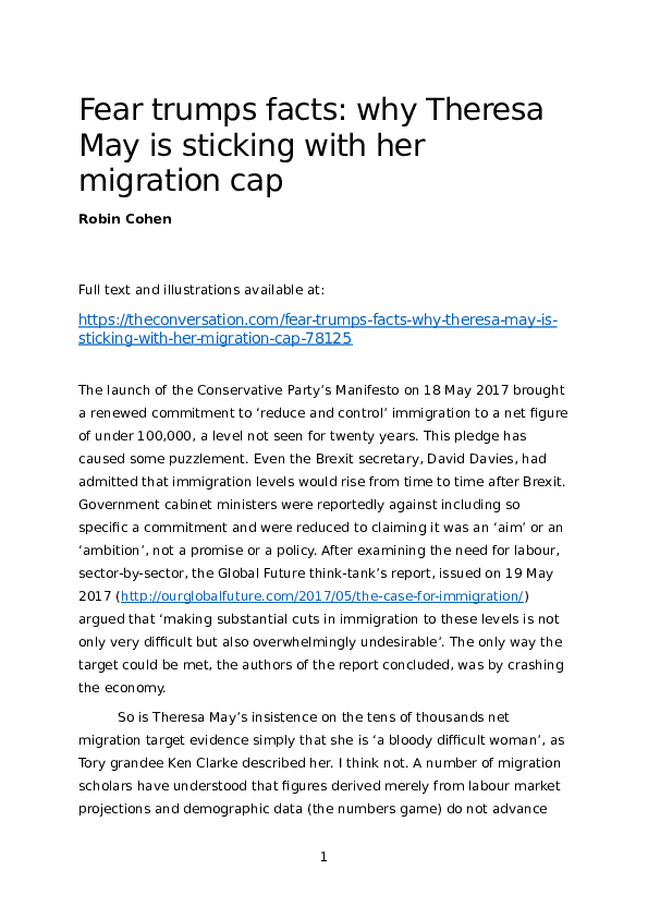 (DOC) Managing fear, migration and the UK election