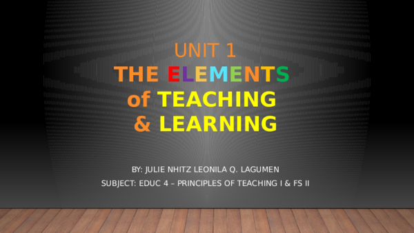 PPT The Elements Of Teaching Juliebopz Lagumen Academia edu ppt-the-elements-of-teaching-juliebopz-lagumen-academia-edu