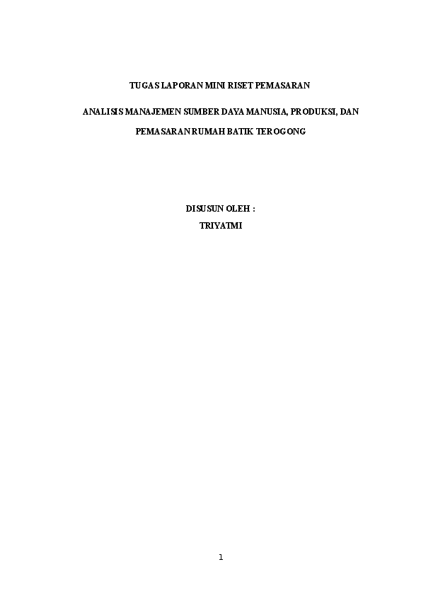 (DOC) Mini Riset_Sentra Batik Betawi.docx