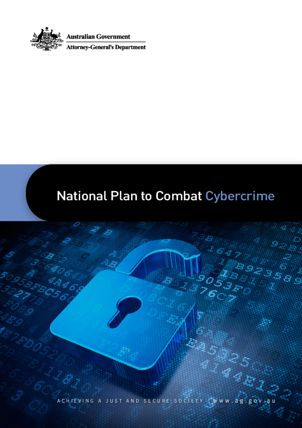 (PDF) National Plan to Combat Cybercrime