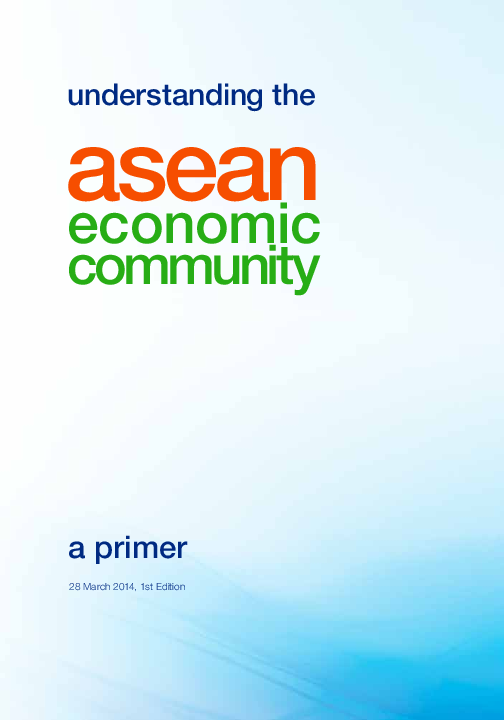 (PDF) Understanding the ASEAN Economic Community Primer