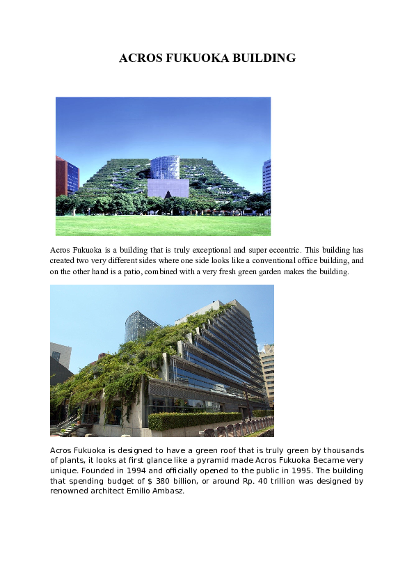 (DOC) ACROS FUKUOKA BUILDING