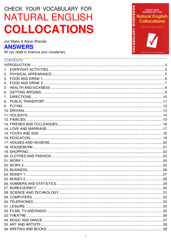 (PDF) CHECK YOUR VOCABULARY FOR