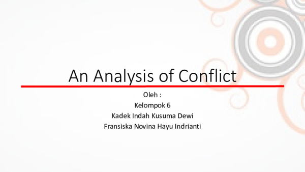 (PPT) 7. An Analysis of Conflict.pptx