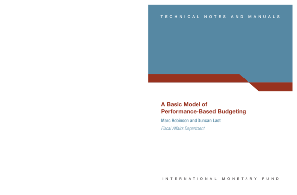 (PDF) A Basic Model of Performance-Based Budgeting