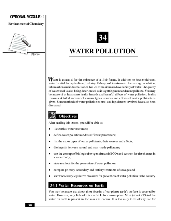 air pollution pdf notes