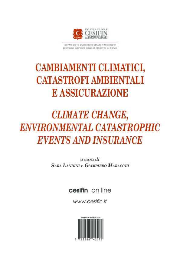 (PDF) CLIMATE CHANGE, ENVIRONMENTAL CATASTROPHIC EVENTS AND INSURANCE ...
