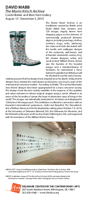 (PDF) David Mabb: The Morris Kitsch Archive