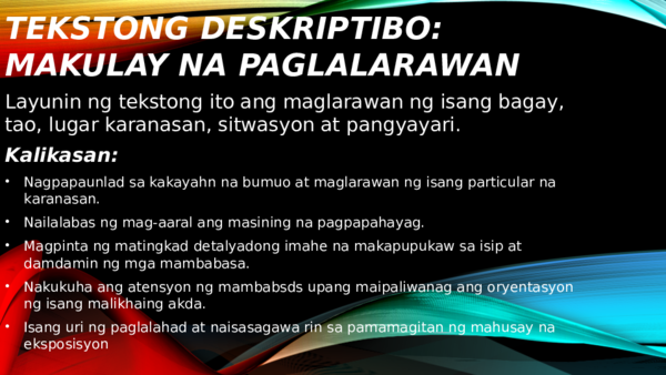 (PPT) Deskriptibo