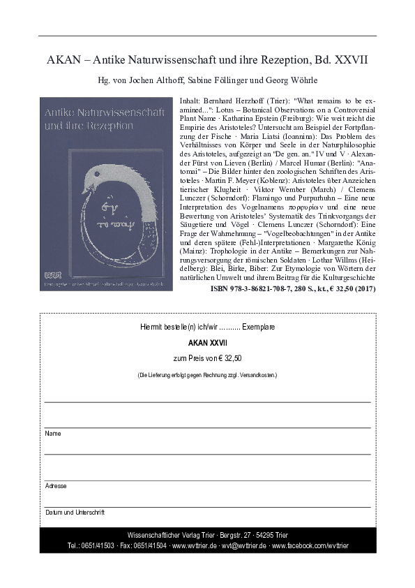 (PDF) Blei, Birke, Biber: Zur Etymologie von Wörtern der natürlichen ...