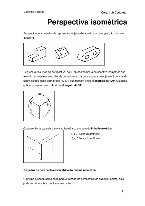 (PDF) Perspectiva isométrica