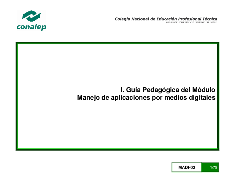 (PDF) MADI-02 I. Guía Pedagógica del Módulo Manejo de aplicaciones por medios digitales MADI-02