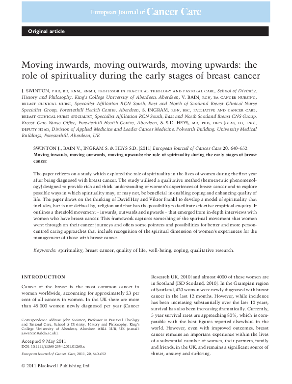 (PDF) Moving inwards, moving outwards, moving upwards: the role of ...