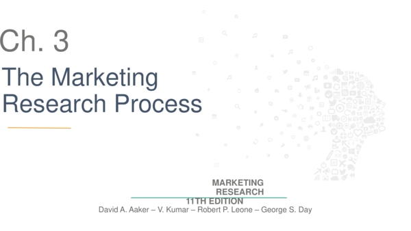 Ppt The Marketing Research Process Ppt