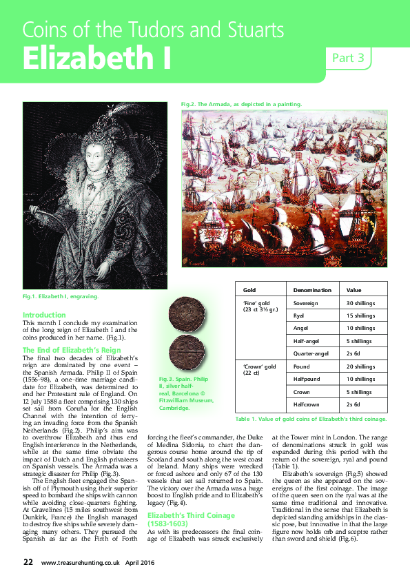 (PDF) Tudor Coinage: Elizabeth 1 part 3