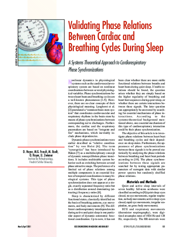 (PDF) Validating phase relations between cardiac and breathing cycles ...
