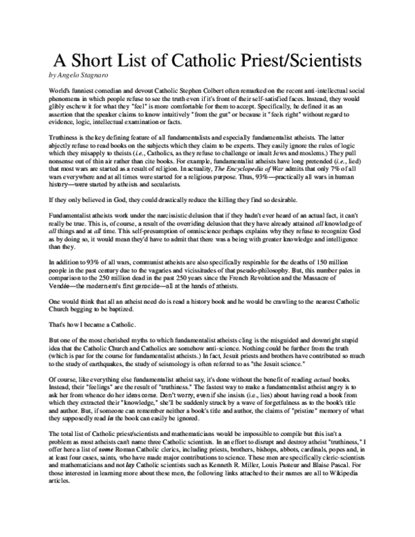 (DOC) A Short List of Catholic Priest-Scientists.docx