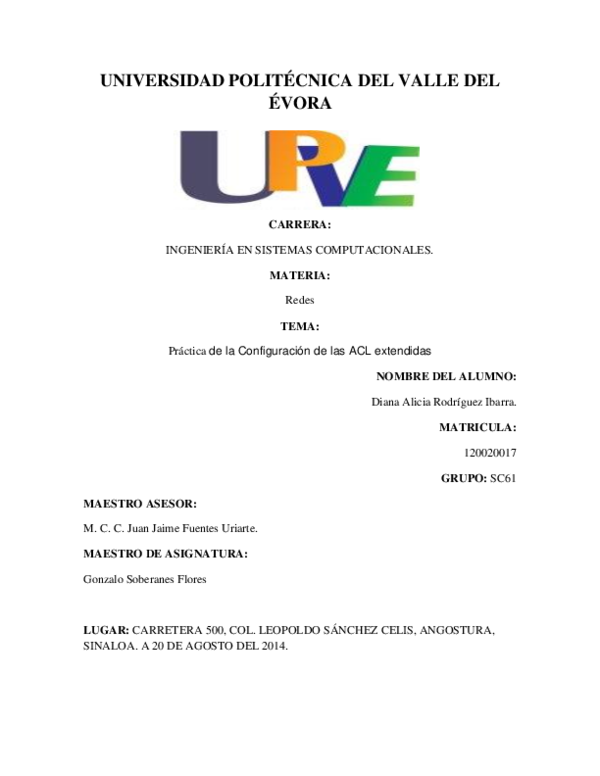 (PDF) UNIVERSIDAD POLITÉCNICA DEL VALLE DEL ÉVORA
