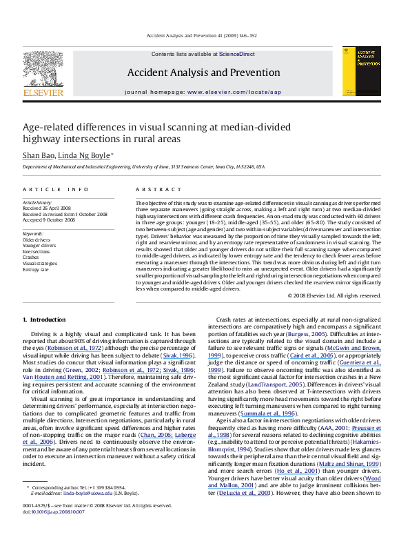 (PDF) Age-related differences in visual scanning at median-divided ...