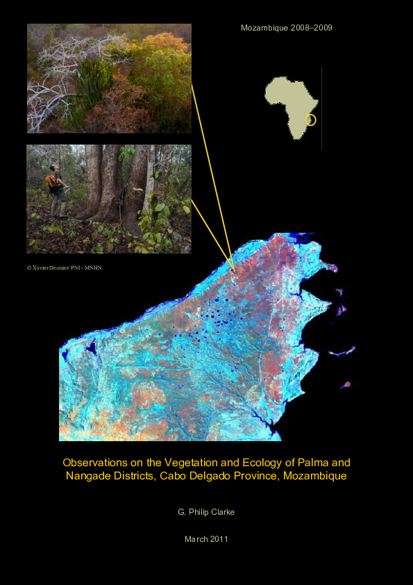 (PDF) Observations on the Vegetation and Ecology of Palma and Nangade ...