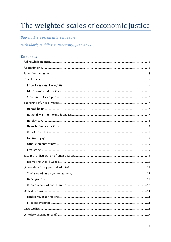 (PDF) The weighted scales of economic justice