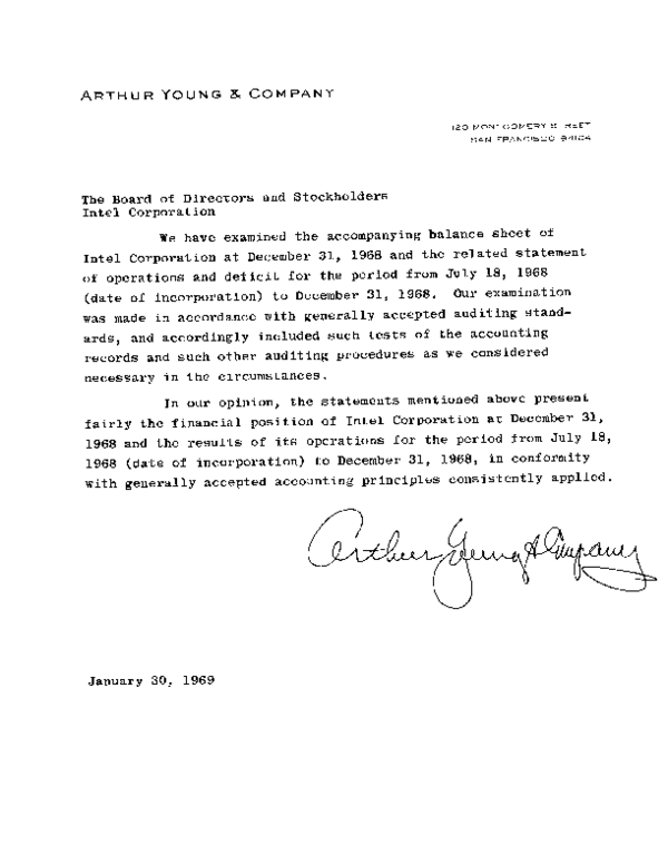 (PDF) Intel Corporation Annual Report 1968 | arnold thackray - Academia.edu