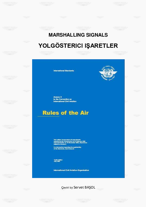 (PDF) MARSHALLING SIGNALS