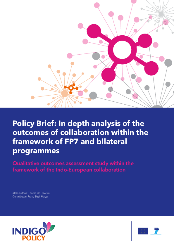 (PDF) Policy Brief: In depth analysis of the outcomes of collaboration ...