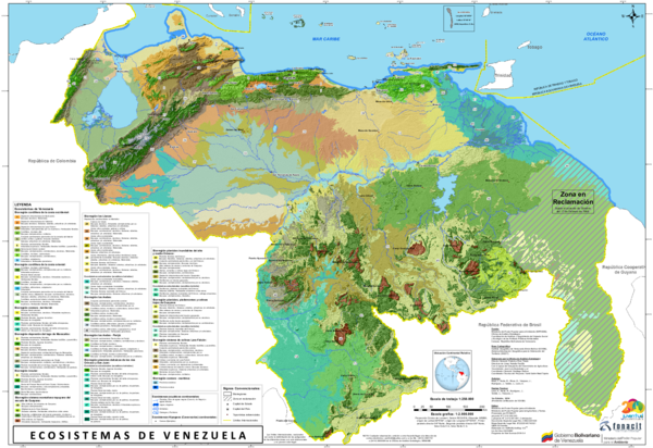 (PDF) Ecosistemas de Venezuela Cartografia