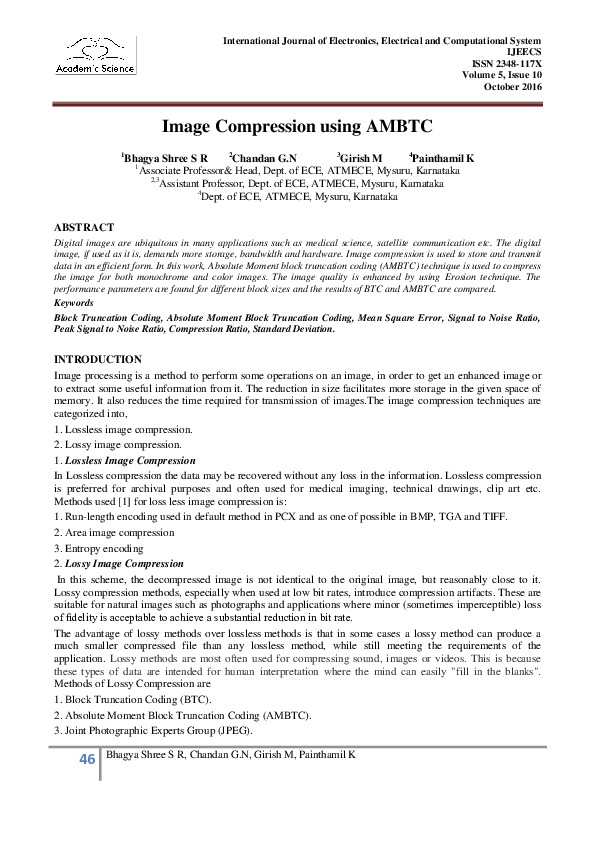 Pdf Image Compression Using Ambtc 