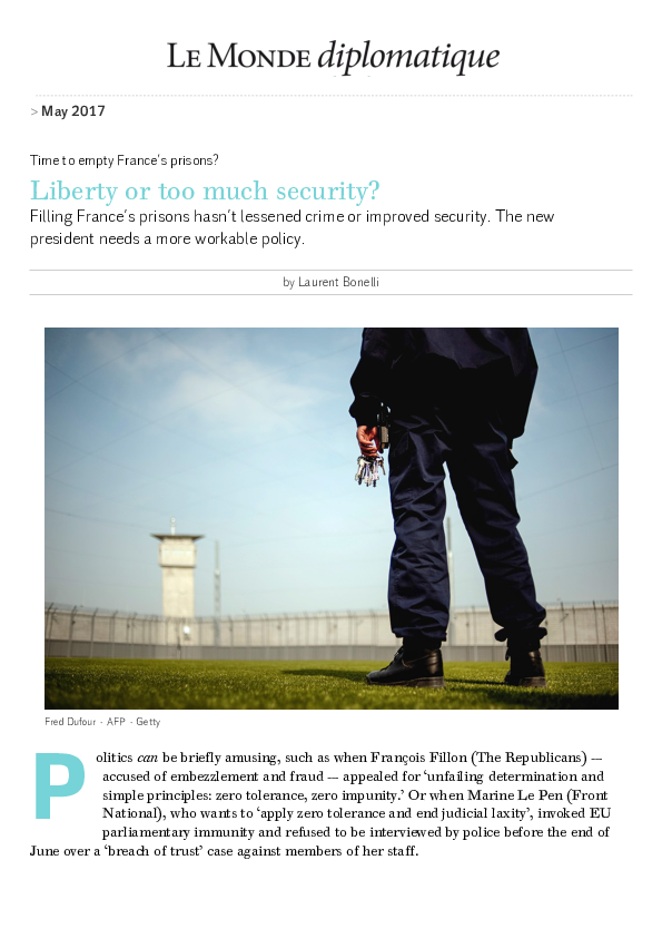 (PDF) Liberty or too much security