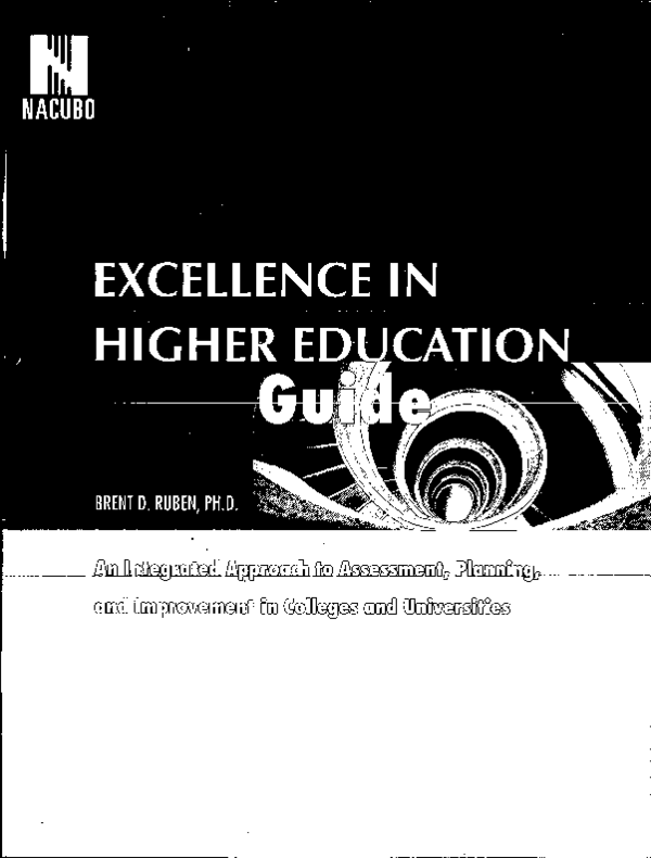 (PDF) Excellence in Higher Education Guide: An Integrated Approach to ...